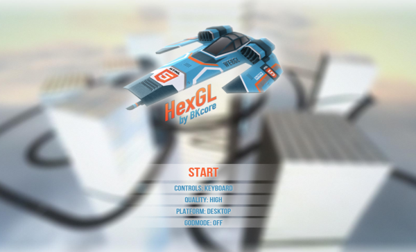 HexGL 게임 - 레이싱게임, 무료게임, PC, 모바일 : 쏙쏙 플래시게임몰